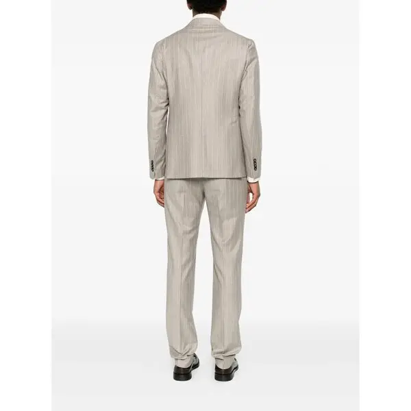 Tagliatore Grey Suits Single Breasted Suits - Gray