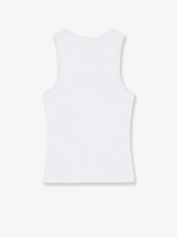 Givenchy Cotton Blend Tank Top - White