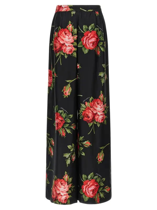 Dolce & Gabbana Bouquet Rose' Pants