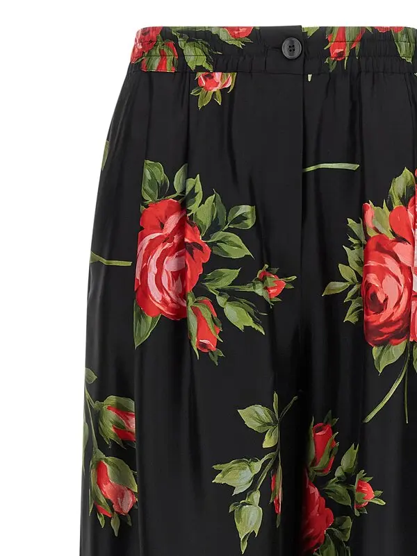 Dolce & Gabbana Bouquet Rose' Pants