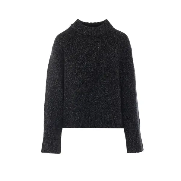 LISA YANG Tarie Sparkle Sweater - Gray