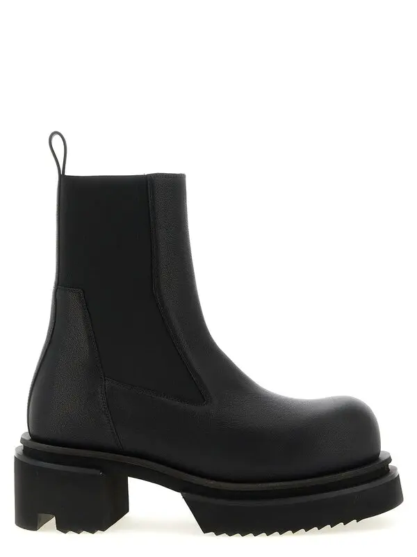 Rick Owens Beatle Bogun' Ankle Boots