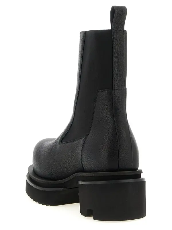 Rick Owens Beatle Bogun' Ankle Boots