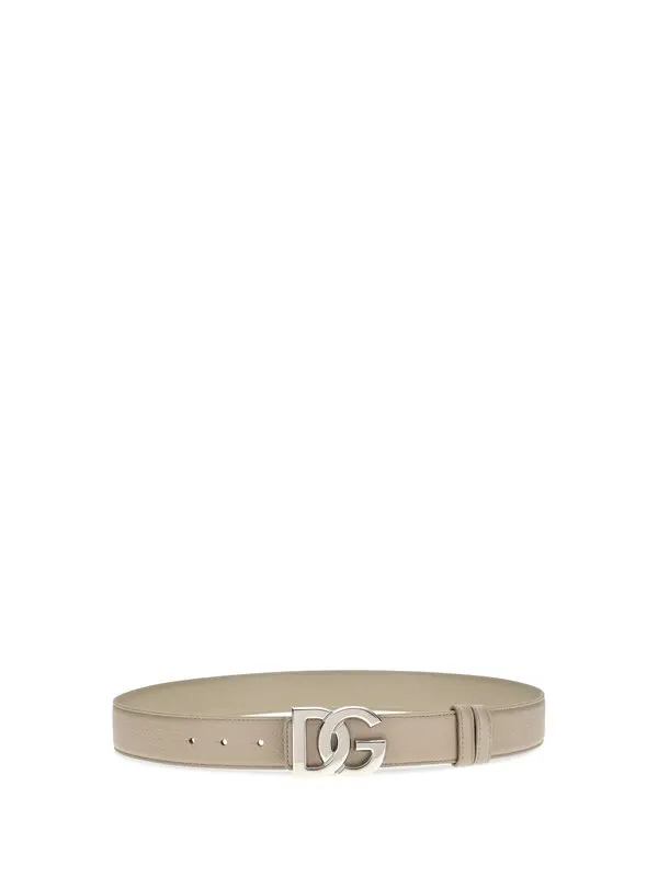 Dolce & Gabbana Calfskin Leather Belt