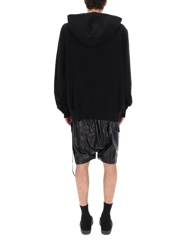 Rick Owens Felpa Con Cappuccio Oversize