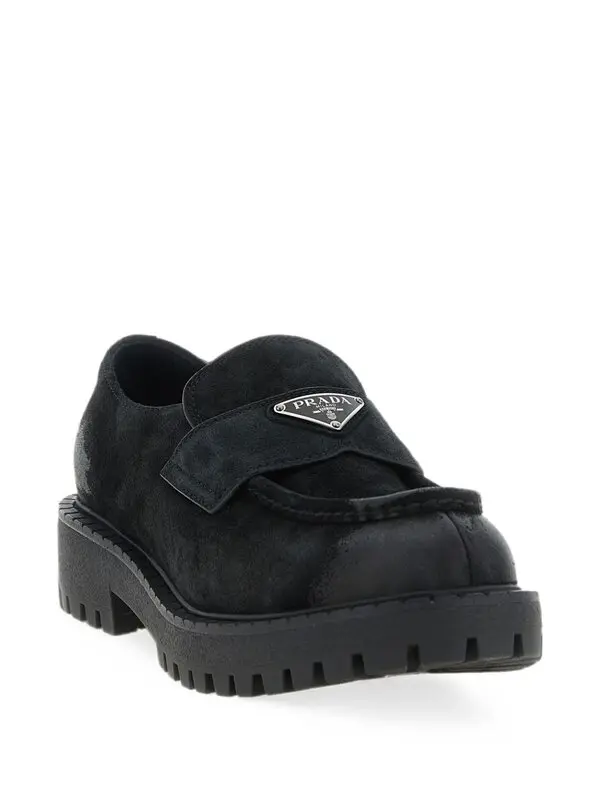 Prada Leather Loafers