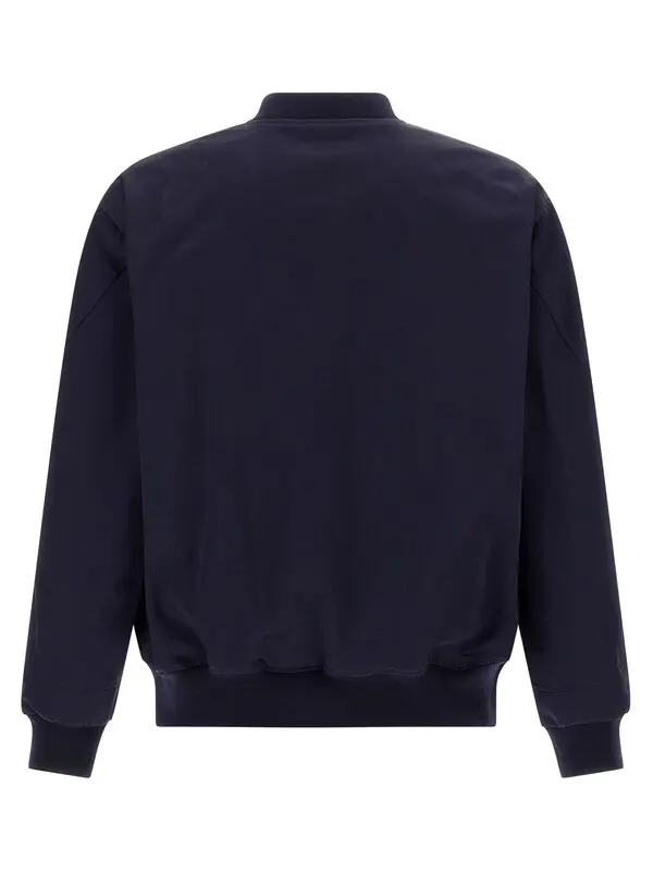 Givenchy Logo Bomber Jacket - Blue