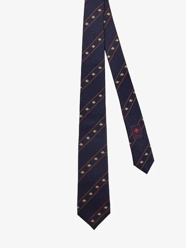 Gucci Labour Silk Neck Ties - Multicolor