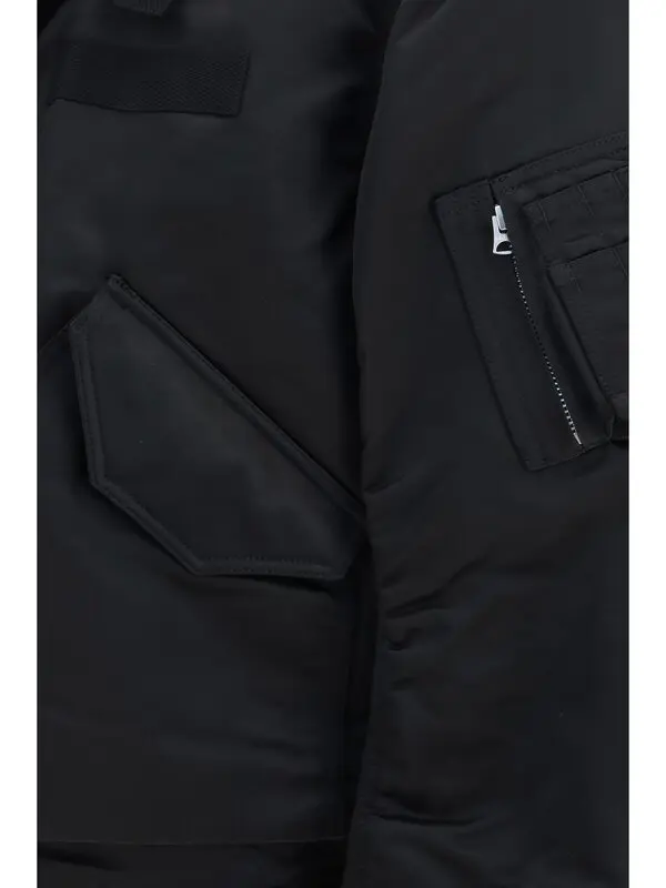 Sacai Cotton Chino And Nylon Twill Double Jacket