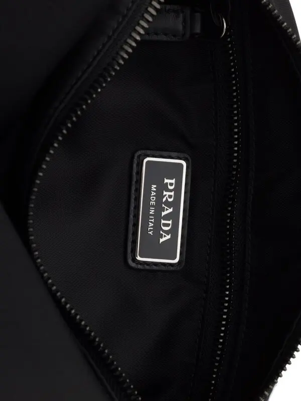 Prada Explore Re-nylon And Leather Shoulder Bag