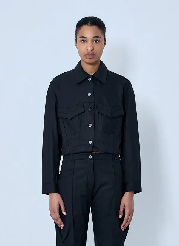 KIKO KOSTADINOV Centennial Cropped Jacket - Black
