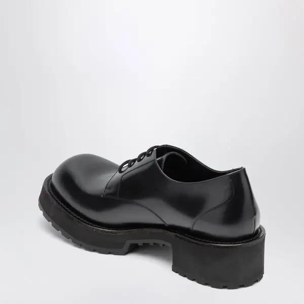 Balenciaga Calfskin Leather Derby Shoes