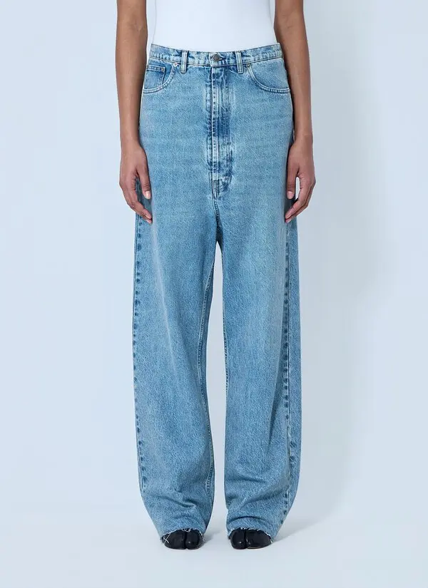 MAISON MARGIELA Wide-leg Denim Trousers - Blue