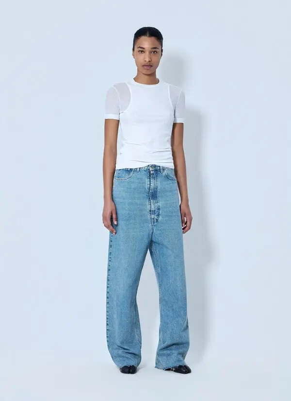 MAISON MARGIELA Wide-leg Denim Trousers