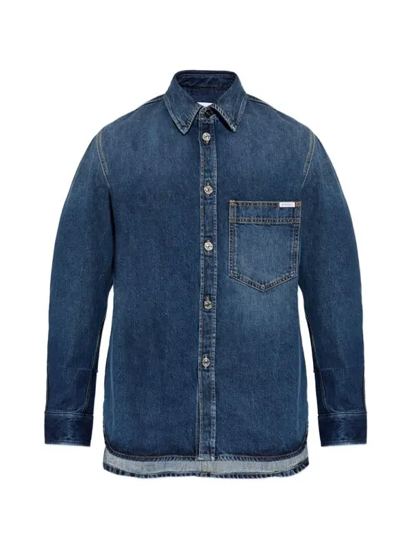 Givenchy Denim Cotton Shirt - Multicolor