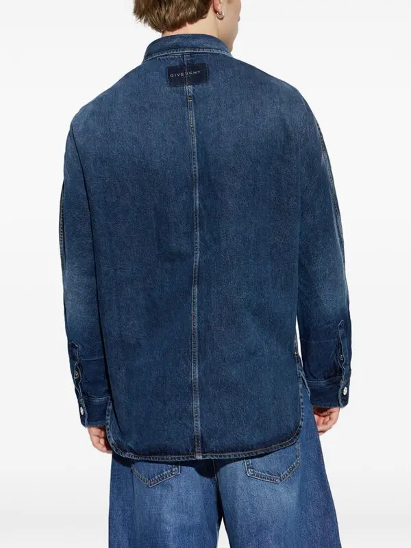 Givenchy Denim Cotton Shirt