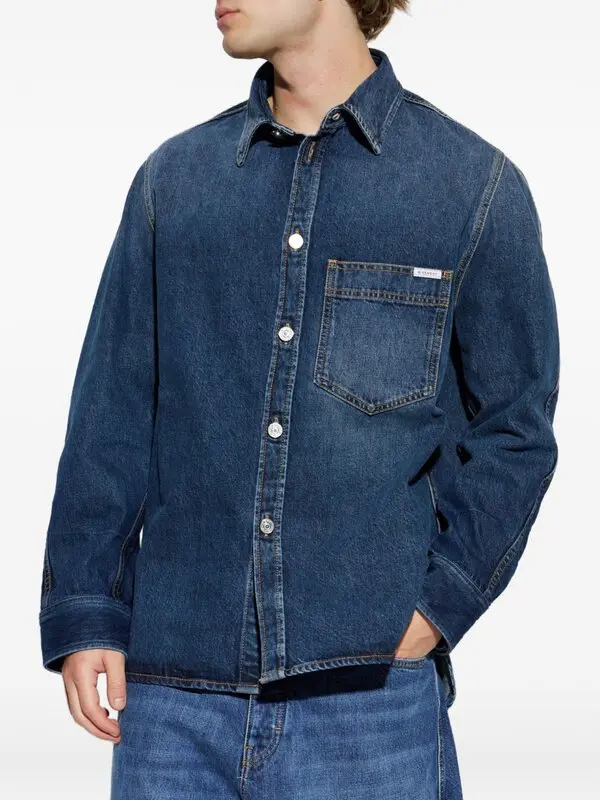 Givenchy Denim Cotton Shirt - Multicolor