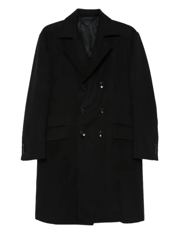 Kiton Double-breasted Cashmere Coat