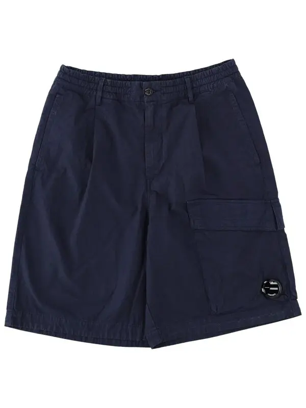 C.P. COMPANY Shorts Cargo Con Patch Logo