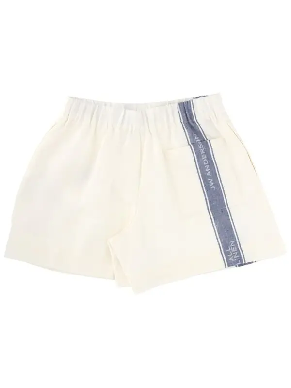 JW Anderson Shorts With Logo - White