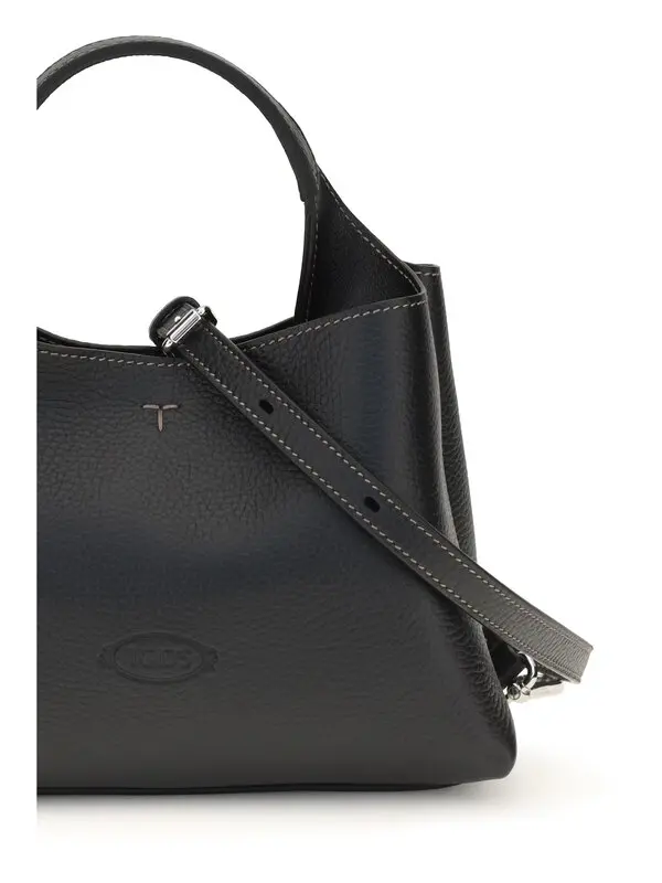 TOD'S Leather Handbag - Black