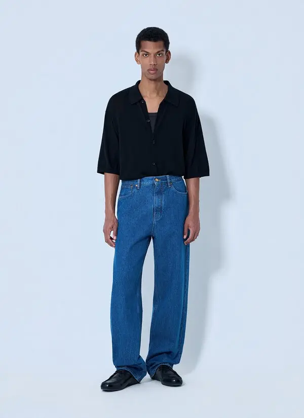 JIL SANDER Wide-leg Denim Jeans