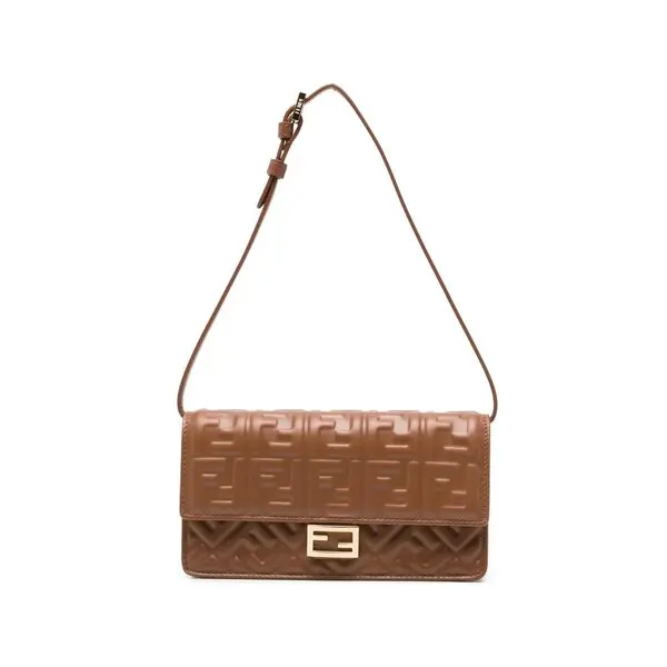 Fendi Shoulder Bags - Brown