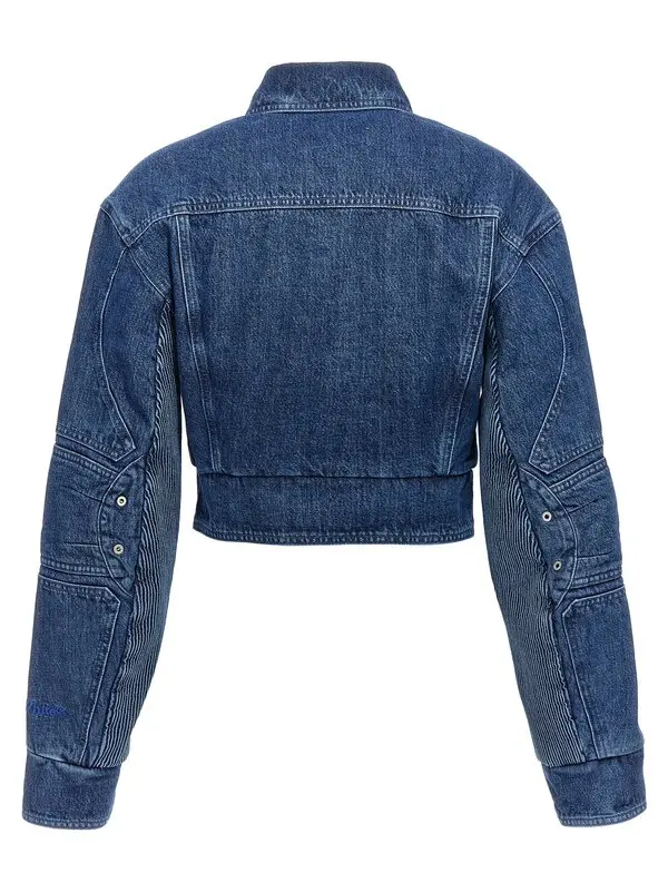 Off-White Motorcycle Denim Jacket