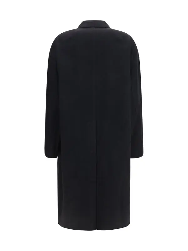Rick Owens Brad Virgin Wool Coat