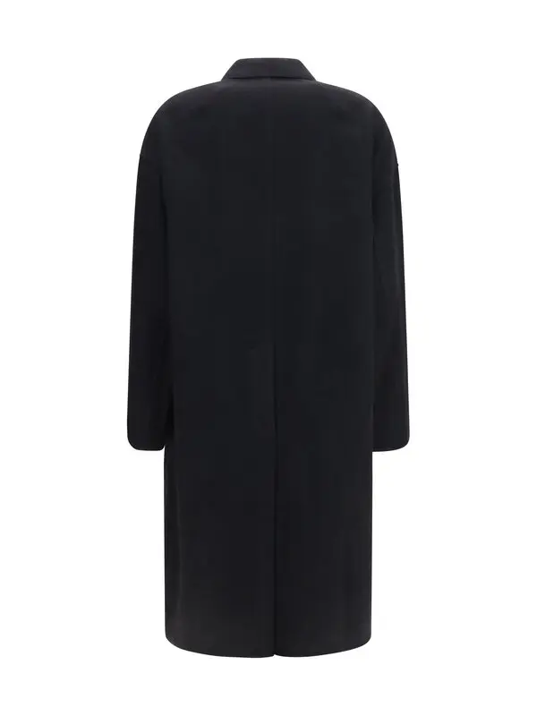 Rick Owens Brad Virgin Wool Coat