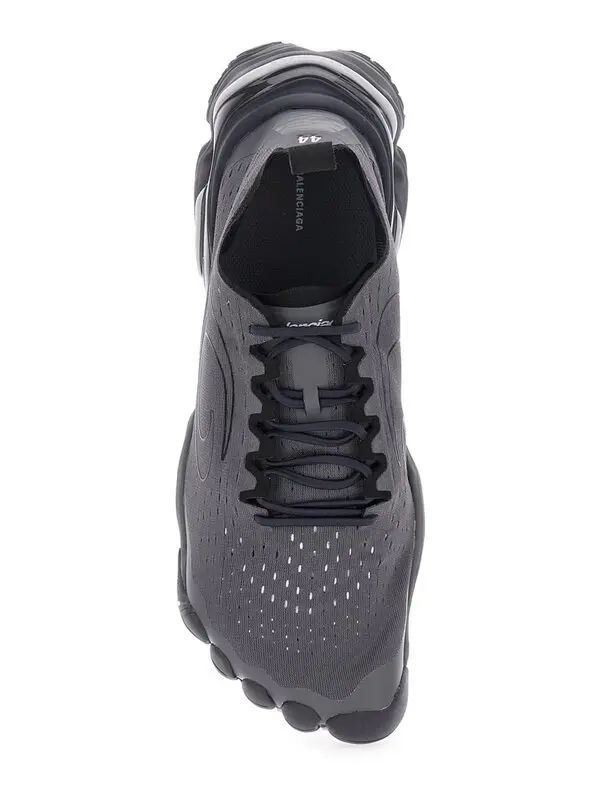 Balenciaga Anatomic Runner' Black Sneaker With Anatomical Five-toe Shape In Tech Fabric