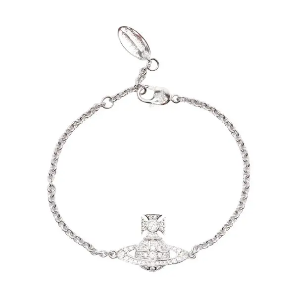 VIVIENNE WESTWOOD Carmela Bas Relief Bracelet - Silver