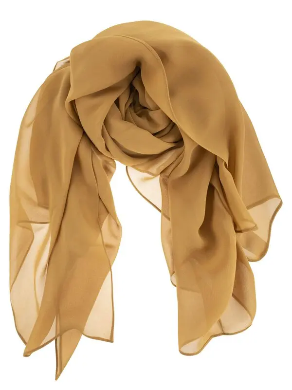 Max Mara Mxastarna Silk Georgette Stole