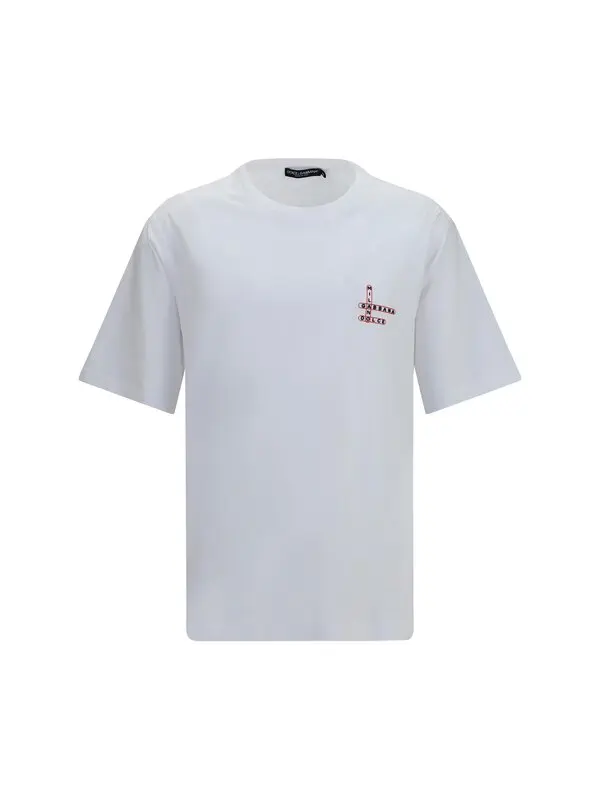 Dolce & Gabbana Cotton T-shirt With Back Print