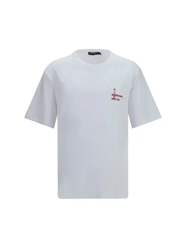 Dolce & Gabbana Cotton T-shirt With Back Print