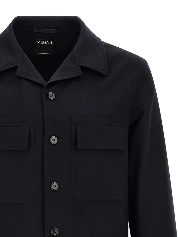 Zegna Oasis Cashmere Overshirt