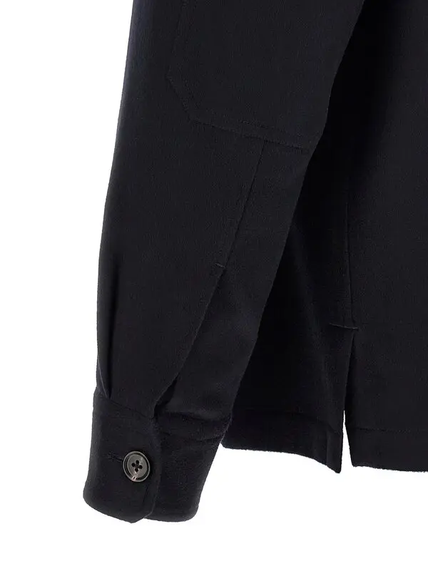 Zegna Oasis Cashmere Overshirt