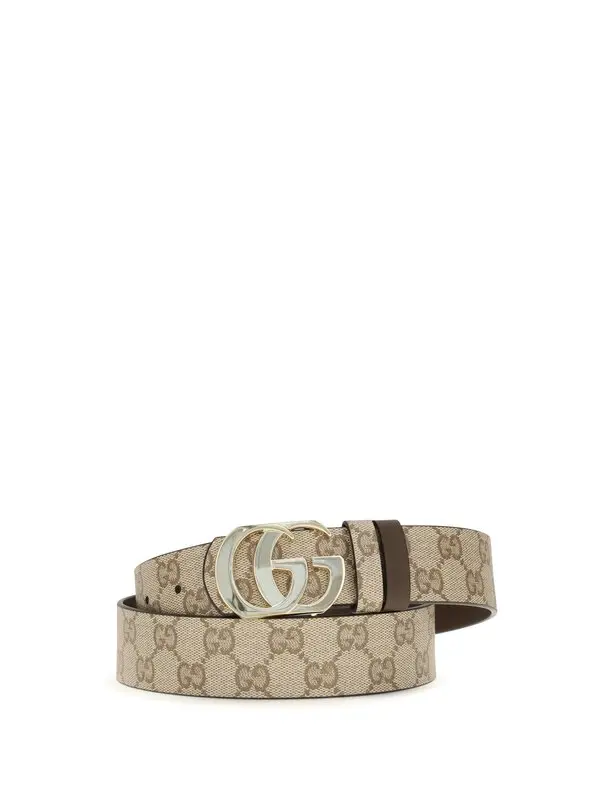 Gucci Reversible Cut Gg Marmont Belt