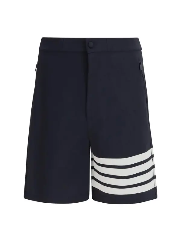 Thom Browne 4-bar Technical Shorts - Blue