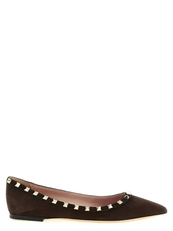 Valentino Garavani Rockstud' Ballet Flats