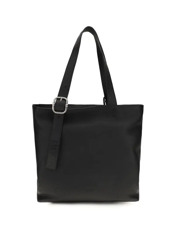 Loewe Loop Zipped Tote - Black