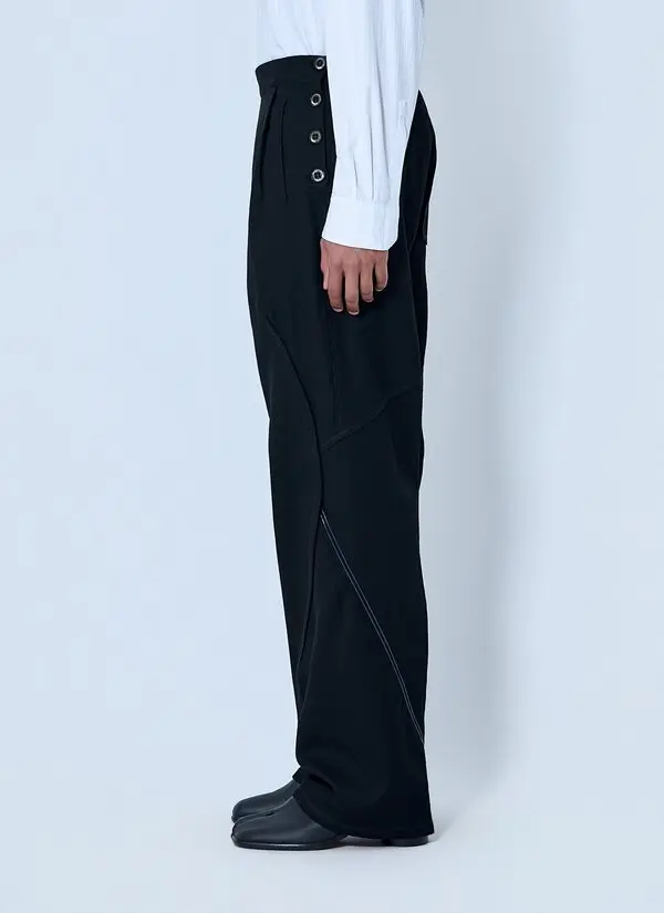 KIKO KOSTADINOV High-waisted Pleated Trousers