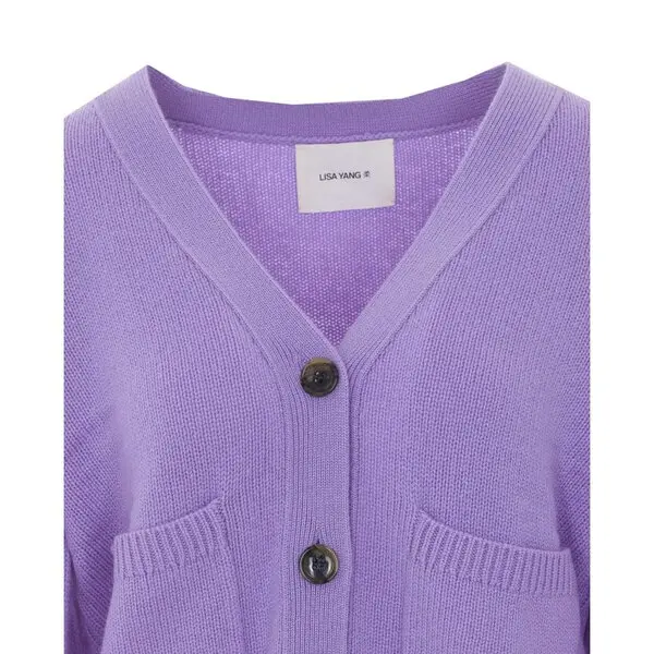 LISA YANG Danni Cardigan - Purple