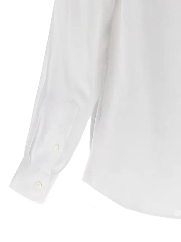 Brunello Cucinelli Linen Shirt - White