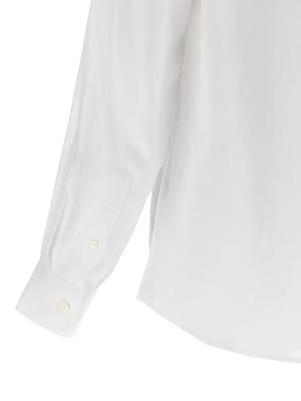 Brunello Cucinelli Linen Shirt - White