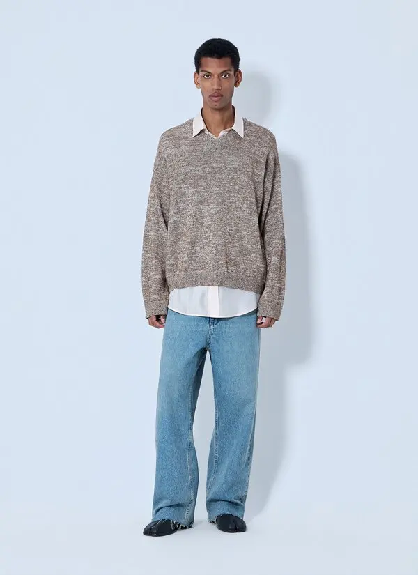 MAISON MARGIELA V-neck Knit Sweater