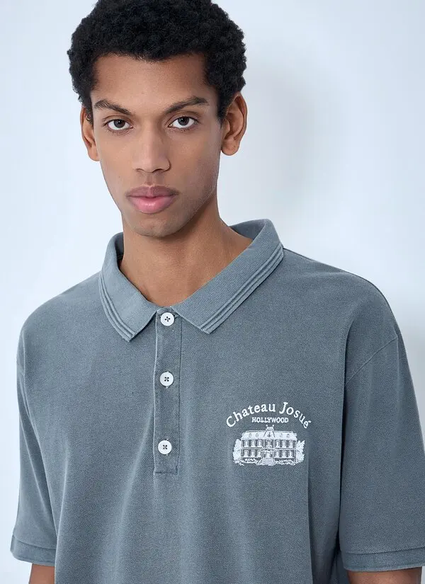GALLERY DEPT. Embroidered Polo Shirt