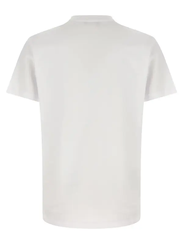 Versace Logo' T-shirt - White