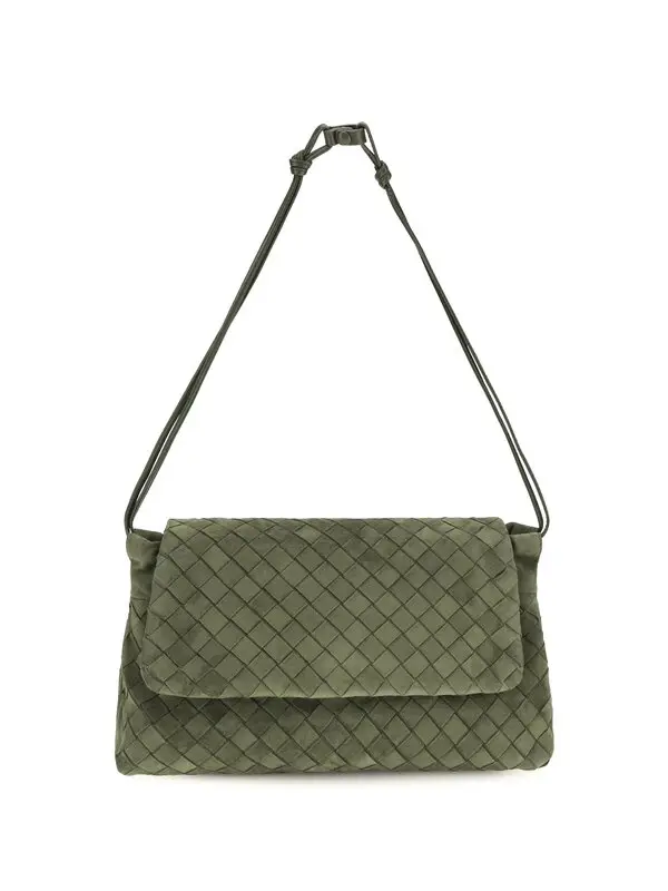 Bottega Veneta Giorno Shoulder Bag - Green