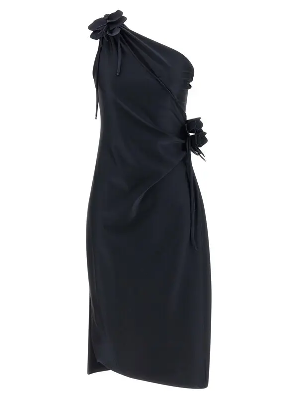 Coperni Asymmetric Mini Flower' Dress